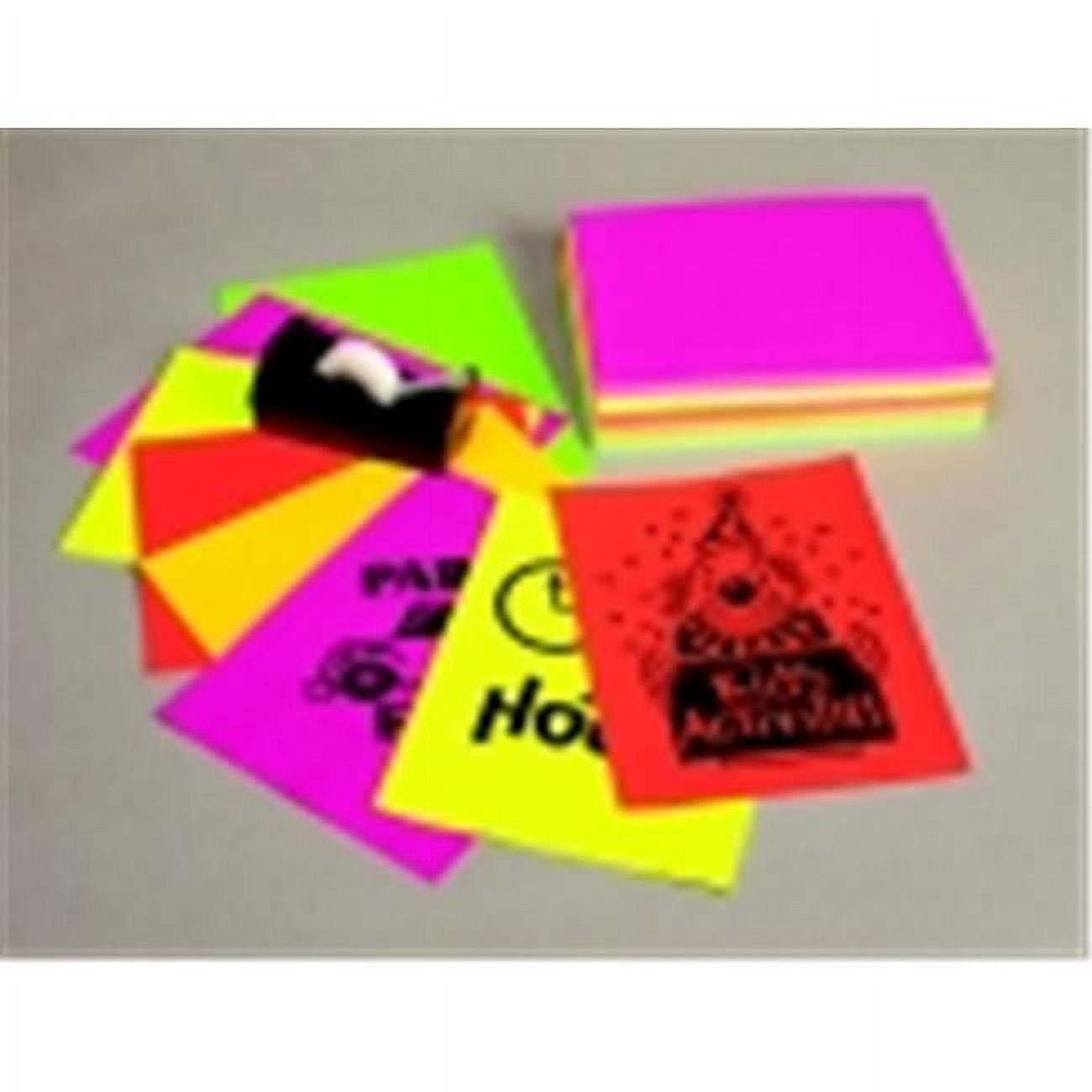 Neon Heavy Weight Bond Paper, Pack - 100 - Walmart.com