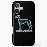 Neon Italian Greyhound Modern Art Phone Case for iPhone 17 16 15 14 13 ...
