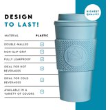 Neon Kactus - Double-Walled Coffee Cup, Reusable Coffee Cup with ...