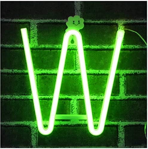 Neon Letter, Neon Lights LED Alphabet Letter Lights Neon Sign Light Up ...