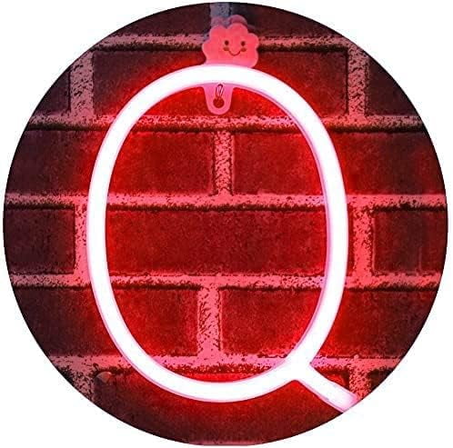 Neon Letter, Neon Lights LED Alphabet Letter Lights Neon Sign Light Up ...