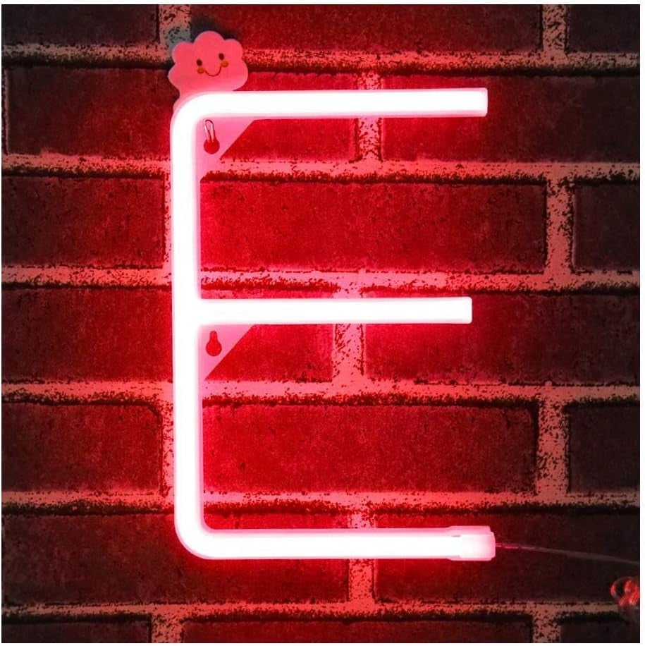 Neon Letter, Neon Lights LED Alphabet Letter Lights Neon Sign Light Up ...