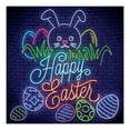 Neon Light Easter Backdrop Banner - Party Decor - 1 Piece - Walmart.com