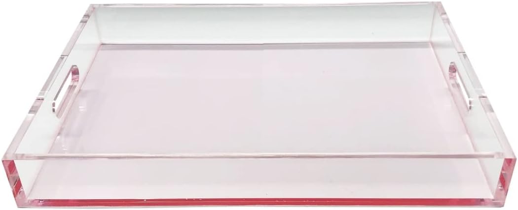 Neon Light Pink Lucite Tray - Walmart.com