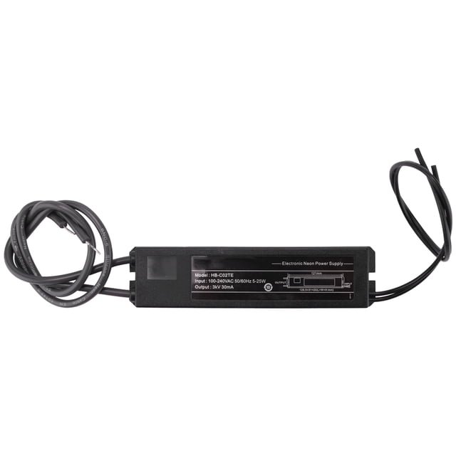 Neon Light Sign Electronic Transformer Power Supply Hb-C02Te 3Kv 30Ma 5 ...