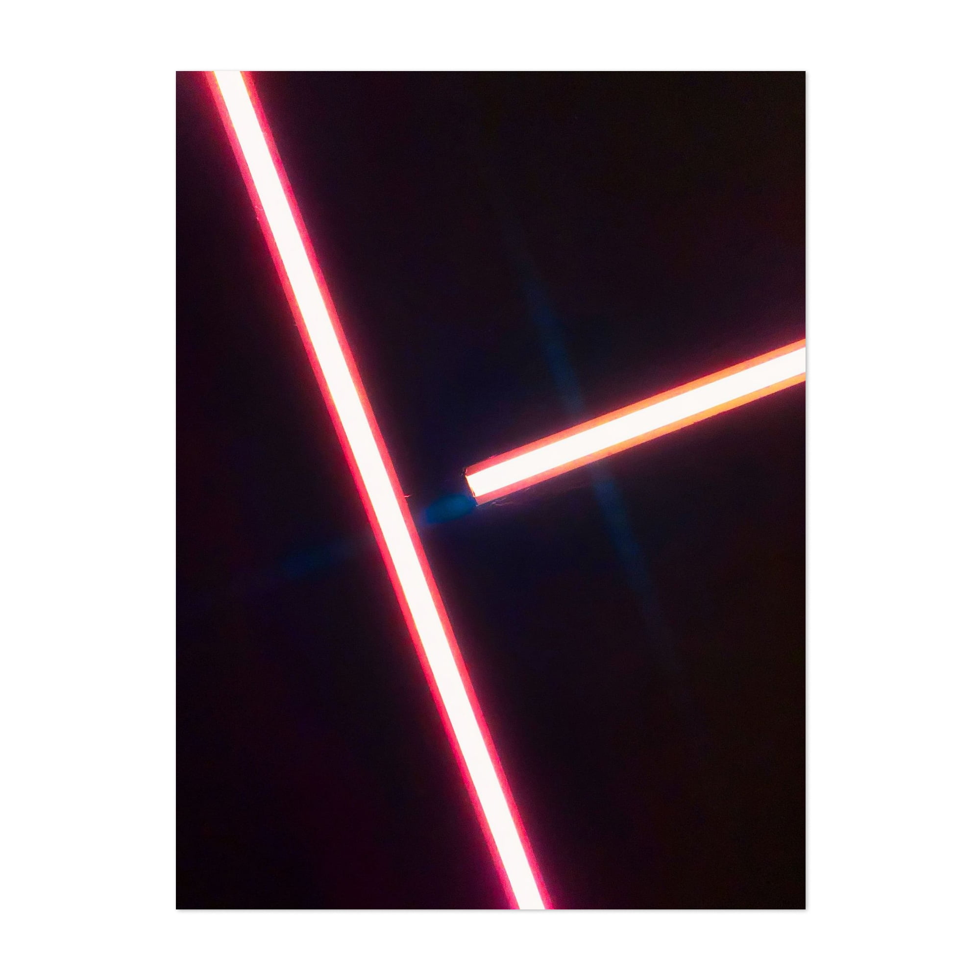 Neon Lighting - Photography Neon Sign Abstract Geometric Modern Art ...