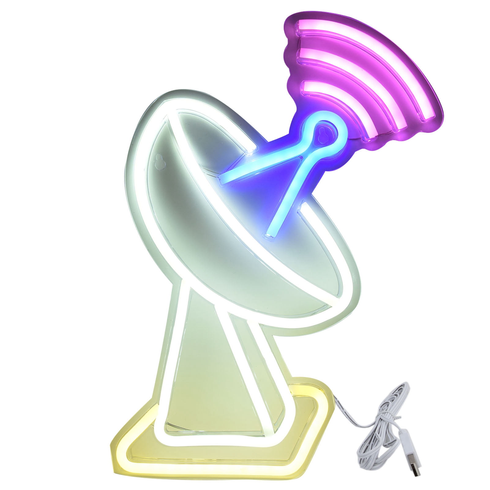 Neon Lights AS PVC Signal Tower Shaped USB Power Supply Low Energy ...