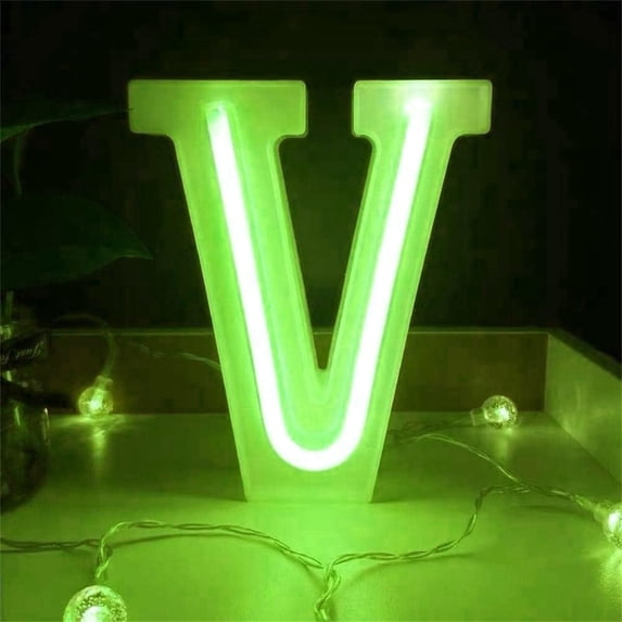 Neon Lights LED Neon Letter Lights- Light Up LED Letters Lights Light ...