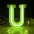 Neon Lights LED Neon Letter Lights- Light Up LED Letters Lights Light ...