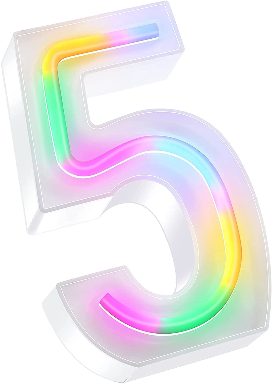 Neon Lights LED Neon Letter Lights- Light Up LED Letters Lights Light ...