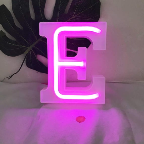 Neon Lights LED Neon Letter Lights- Light Up LED Letters Lights Light ...