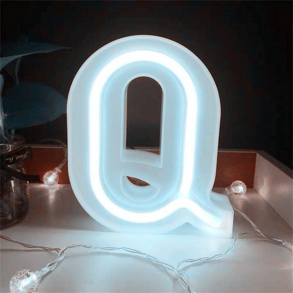 Neon Lights LED Neon Letter Lights- Light Up LED Letters Lights Light ...