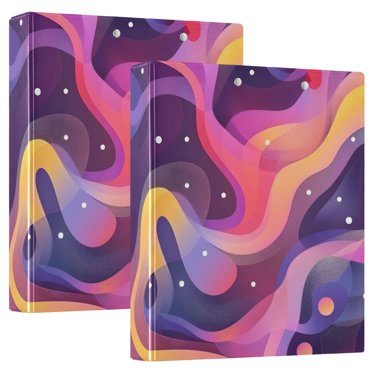 Blue Oceanic Scene 3 Ring Hardcover Binders 1.5in Round Rings for ...