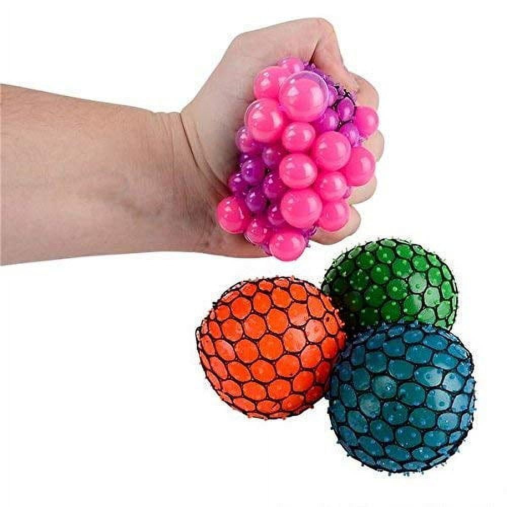 Neon Mesh Squish Ball - 3 Pack - Walmart.com
