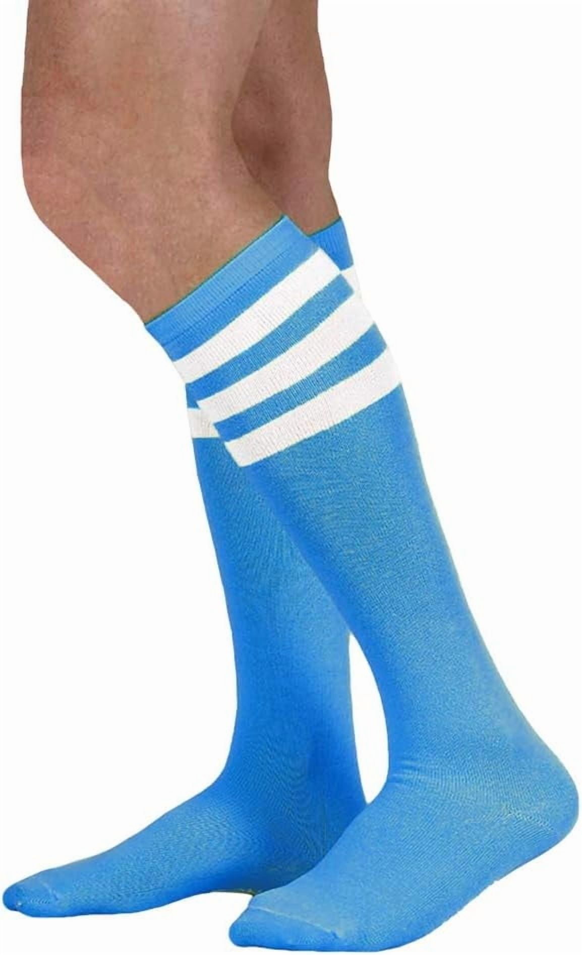 Neon Nation Unisex Adult Size Colored Knee High Sock with Various Color ...