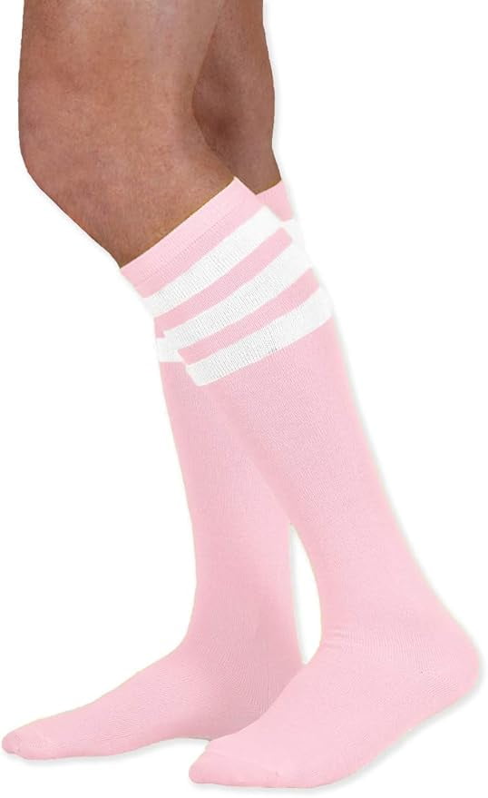 Neon Nation Unisex Adult Size Colored Knee High Sock with Various Color ...