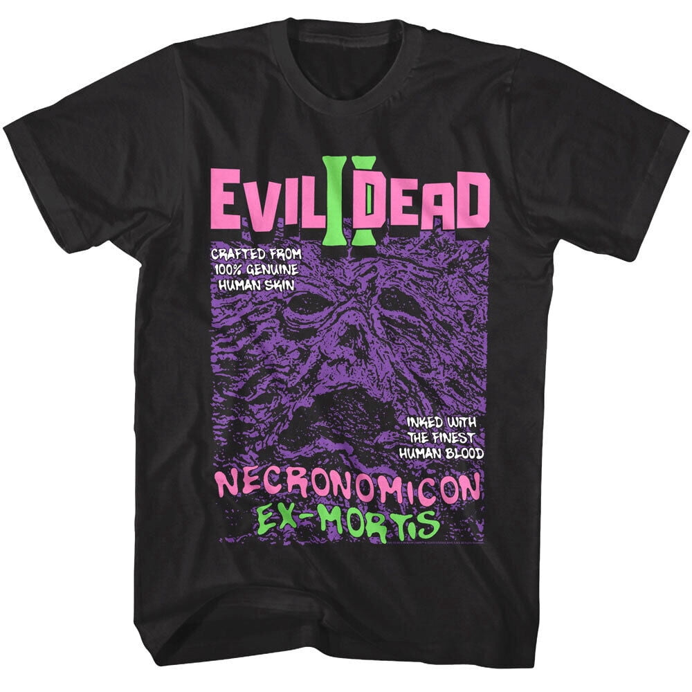 Neon Necronomicon Ex-Mortis Horror Classic Shirt - Walmart.com
