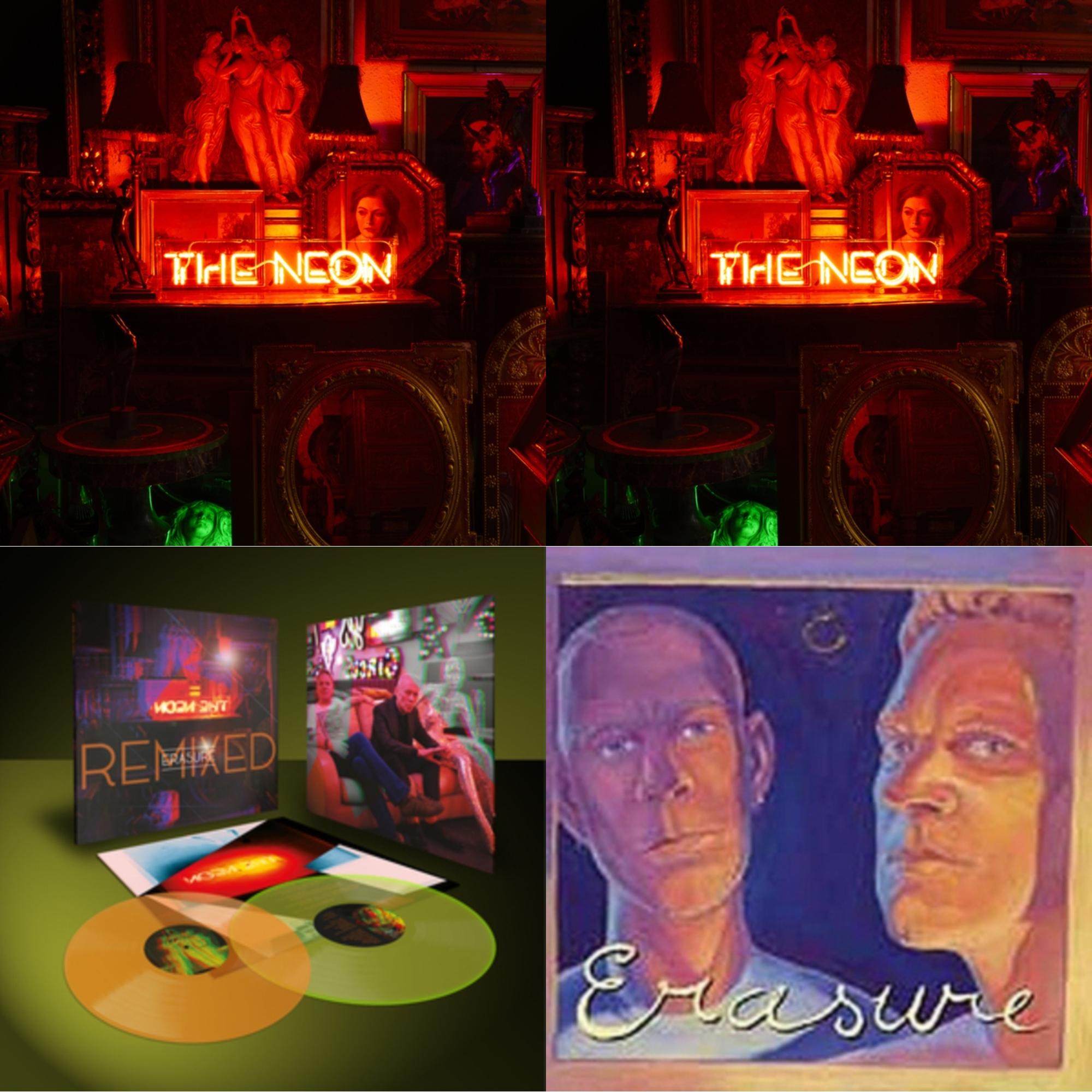 Erasure (180G) & Neon Remixed (2LP/Limited/Amber & Yellow Vinyl) & Neon ...