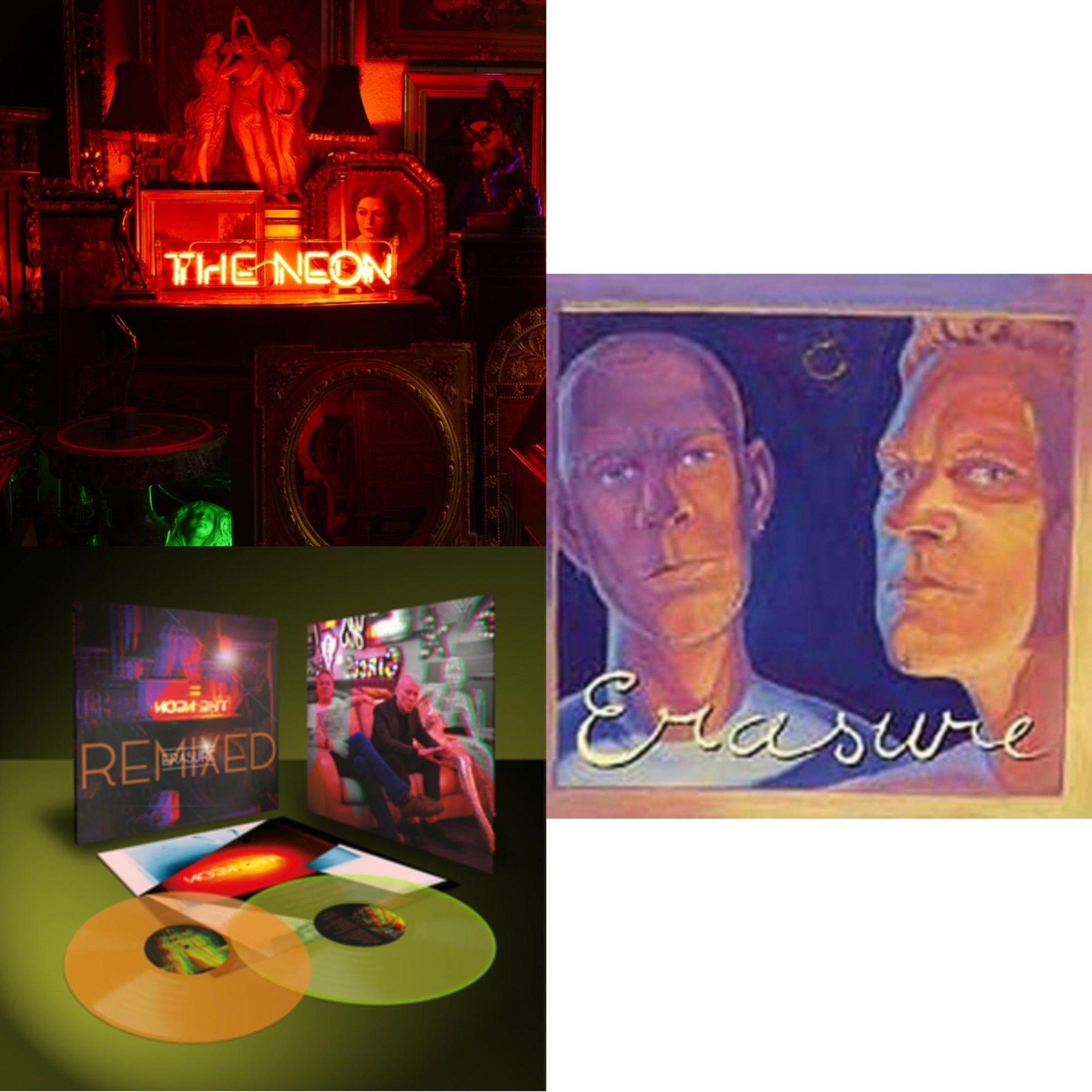 Neon & Neon Remixed (2LP/Limited/Amber & Yellow Vinyl) & Erasure (180G ...