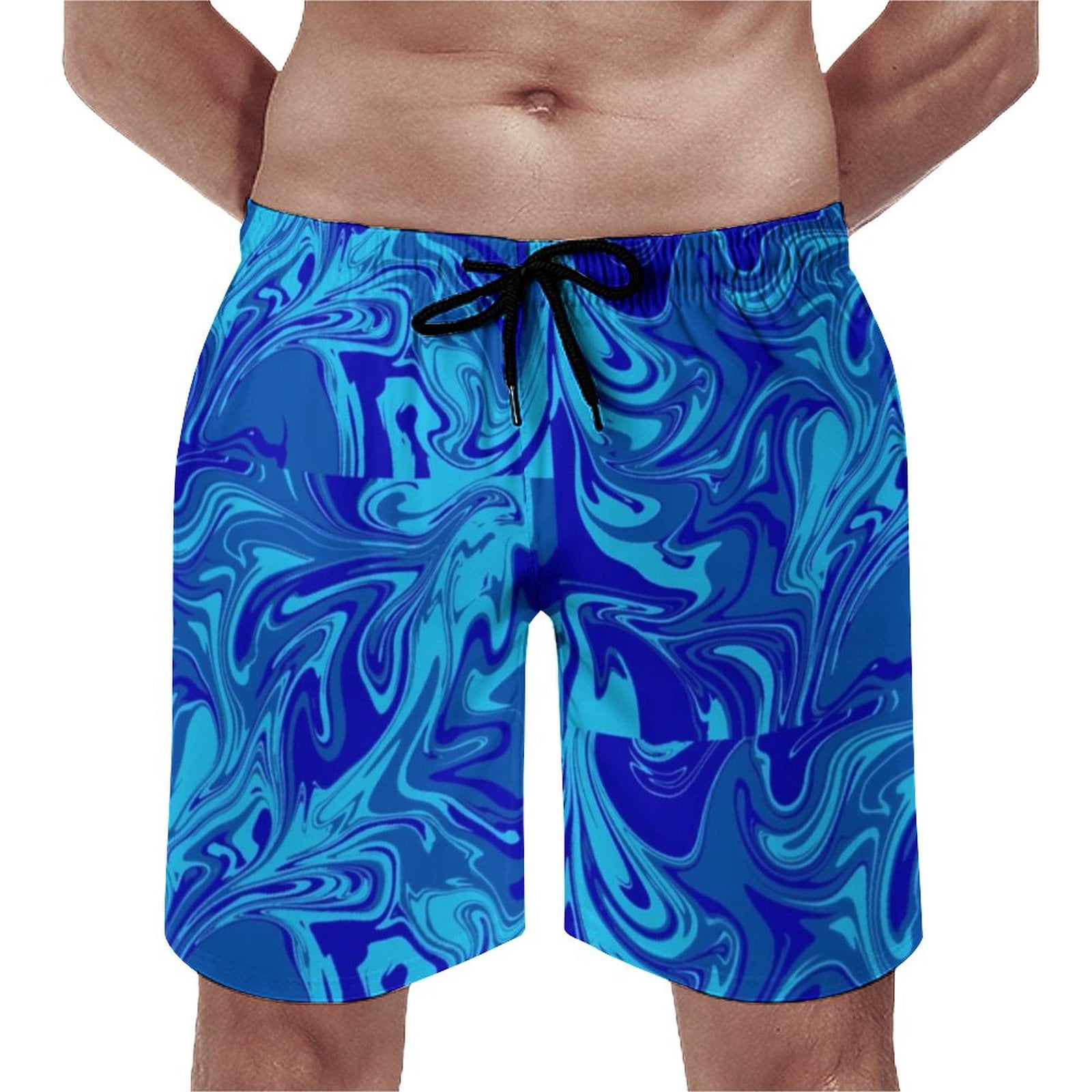 Neon Paint Board Shorts Trenky Man Board Short Graffiti Splatter Print ...