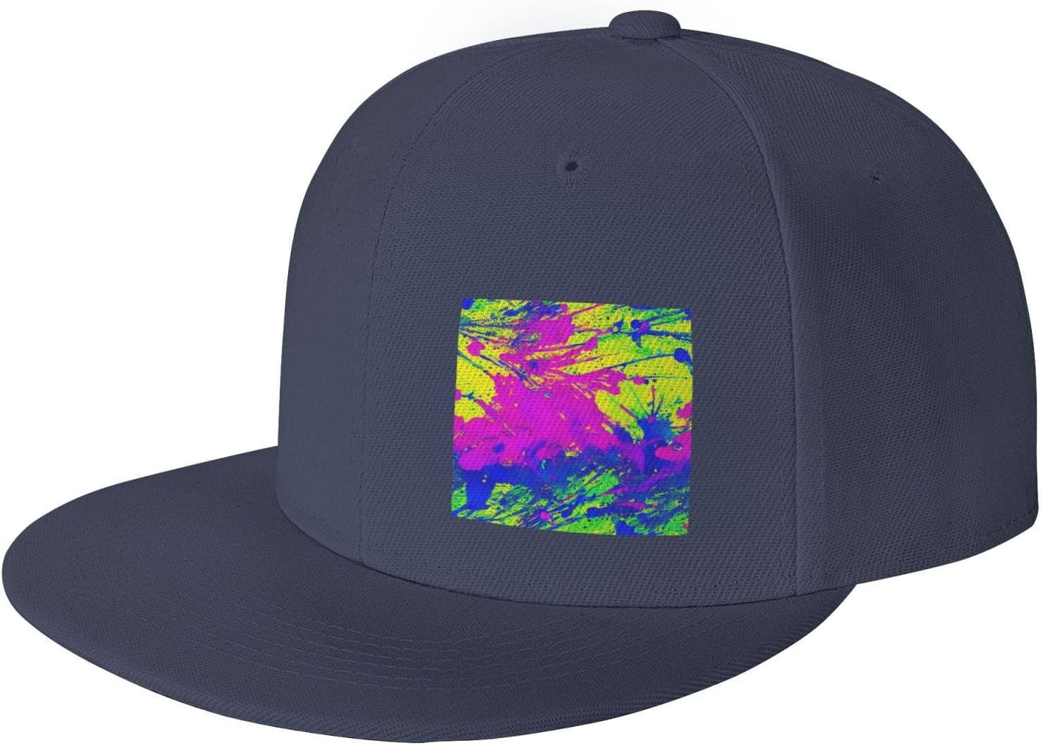 Neon Paint Splatter Outdoor Baseball Cap and Running Cap - Walmart.com