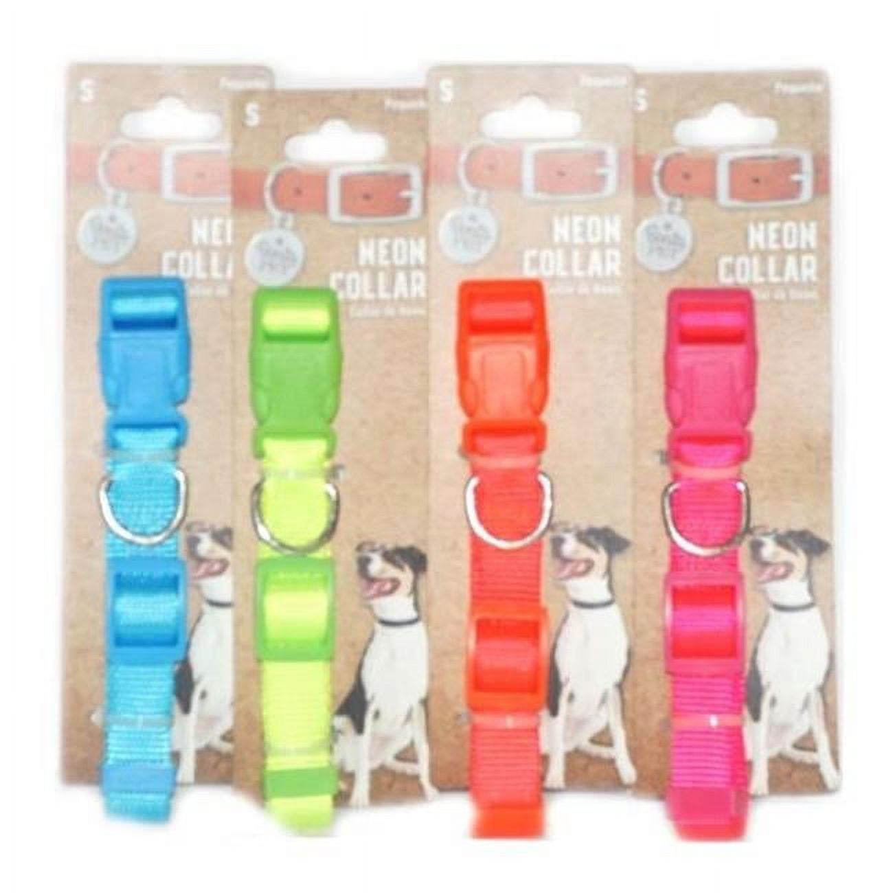 Neon Pet Collars, Assorted Color - Small - Case of 96 - Walmart.com