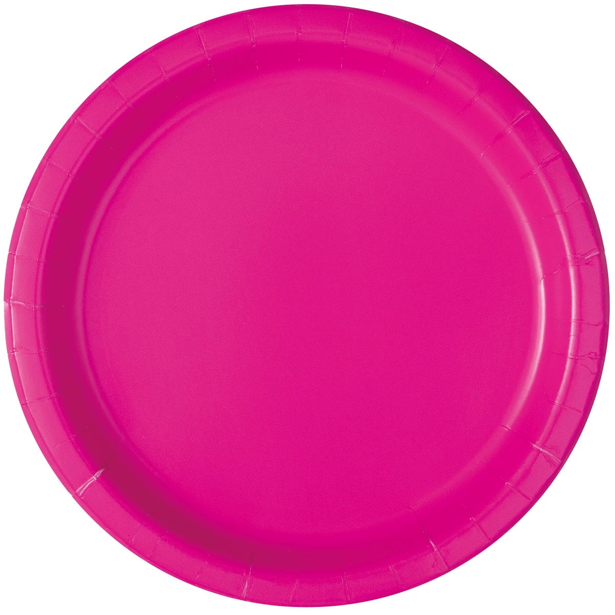 Neon Pink Paper Dessert Plates, 7in, 20ct - Walmart.com