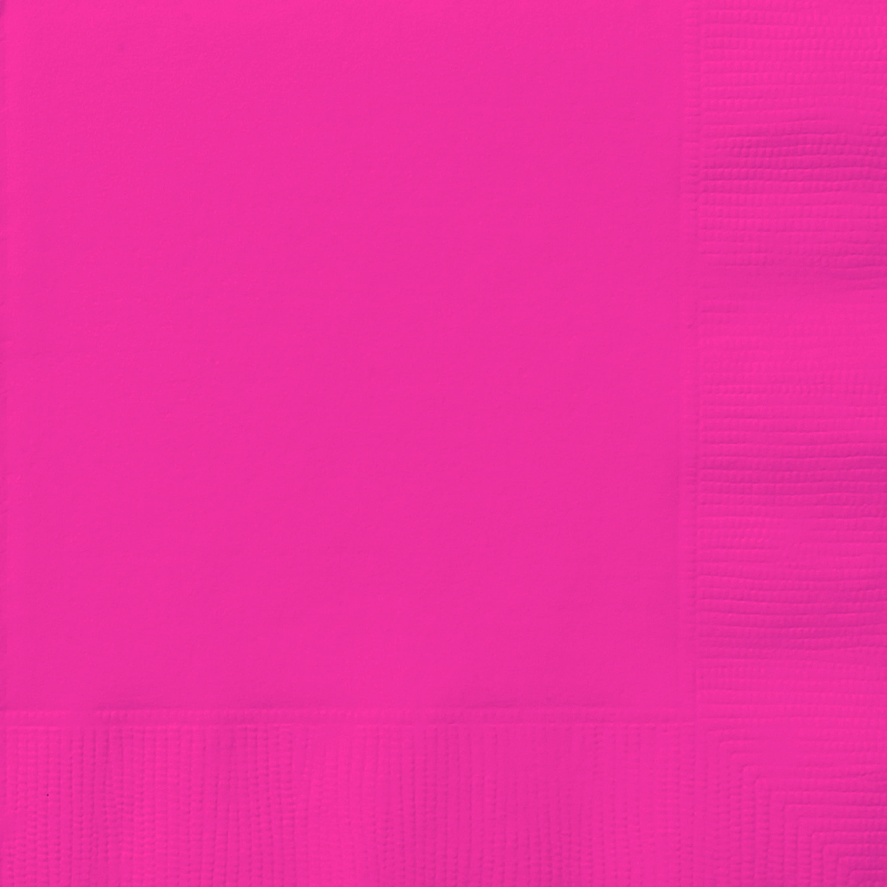 Neon Pink Party Lunch Napkins, 75 Count - Walmart.com