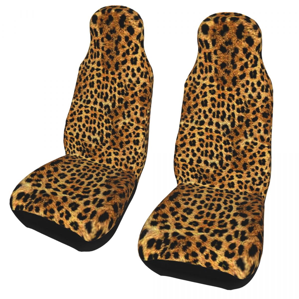 Neon Purple And Pink Leopard Skin Car Seat Cover 3D Print Animal ...