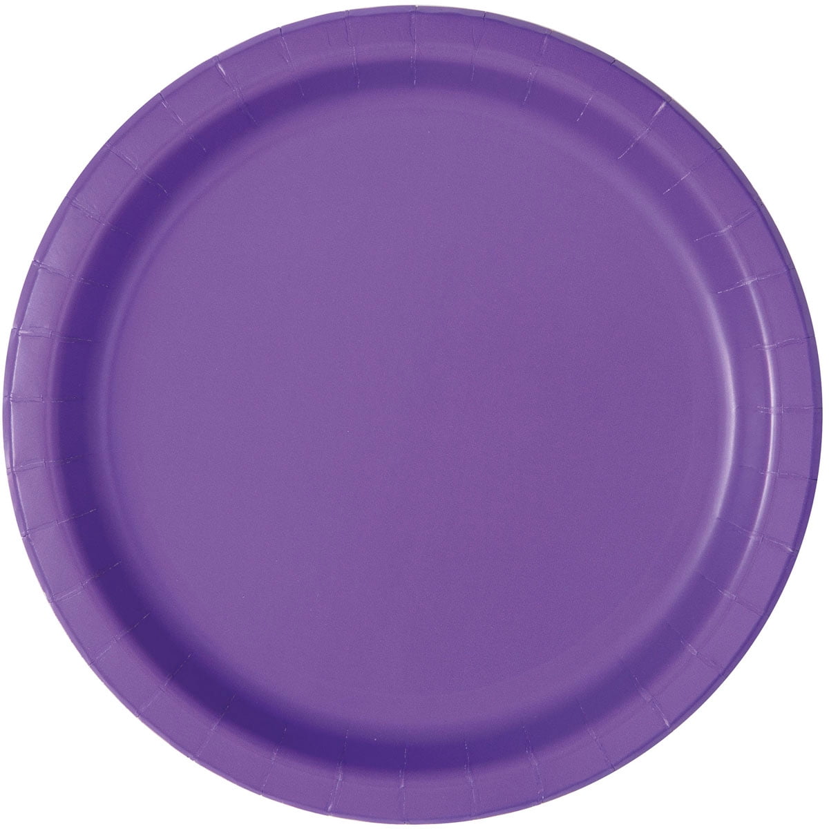 Neon Purple Paper Dessert Plates, 7 Inches, 20 Count - Walmart.com