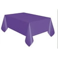Neon Purple Solid Rectangular Plastic TableCover 54" x 108" - Walmart.com