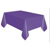 Neon Purple Solid Rectangular Plastic TableCover 54" x 108" - Walmart.com