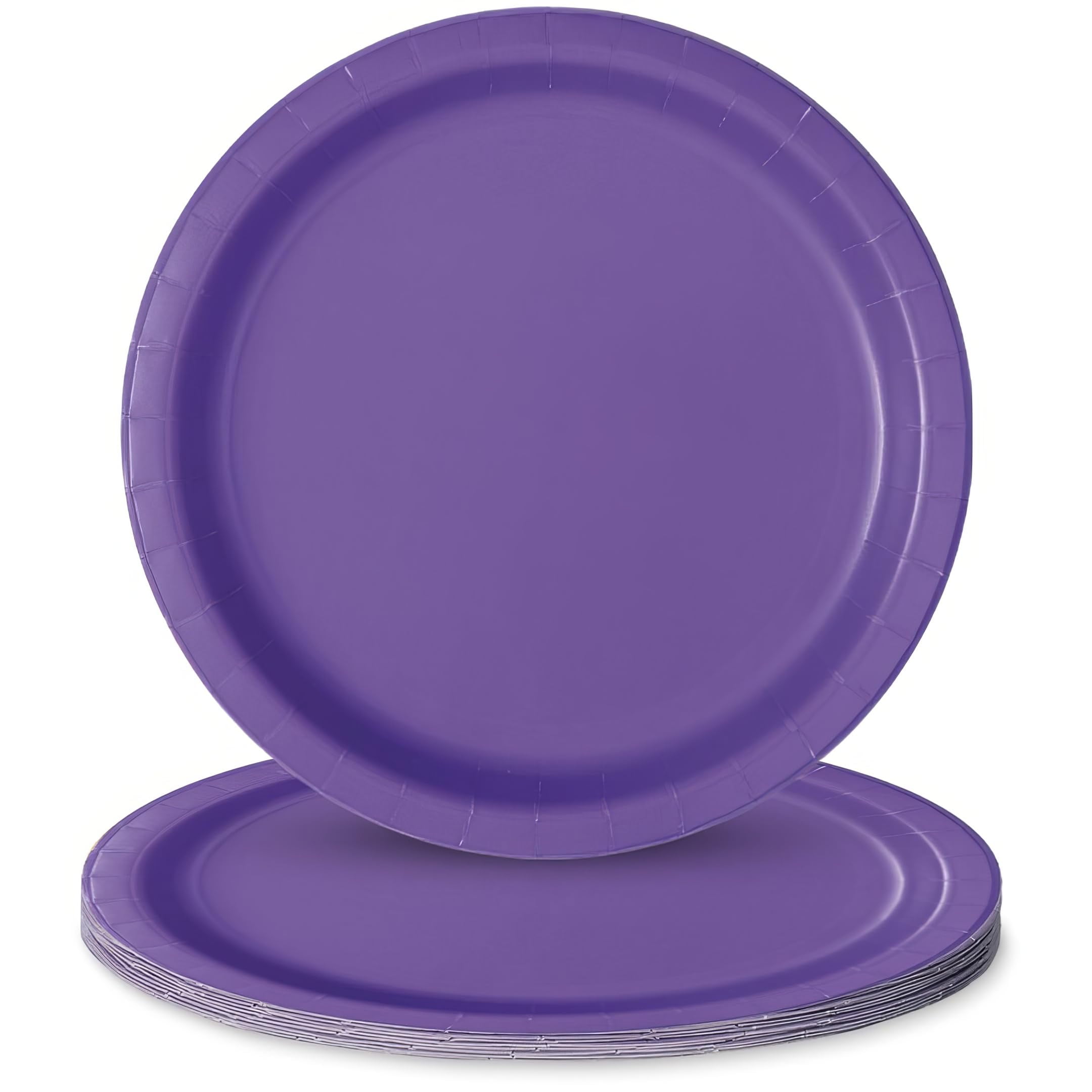 Neon Purple Solid Round 9" Dinner Plates, 8ct - Walmart.com