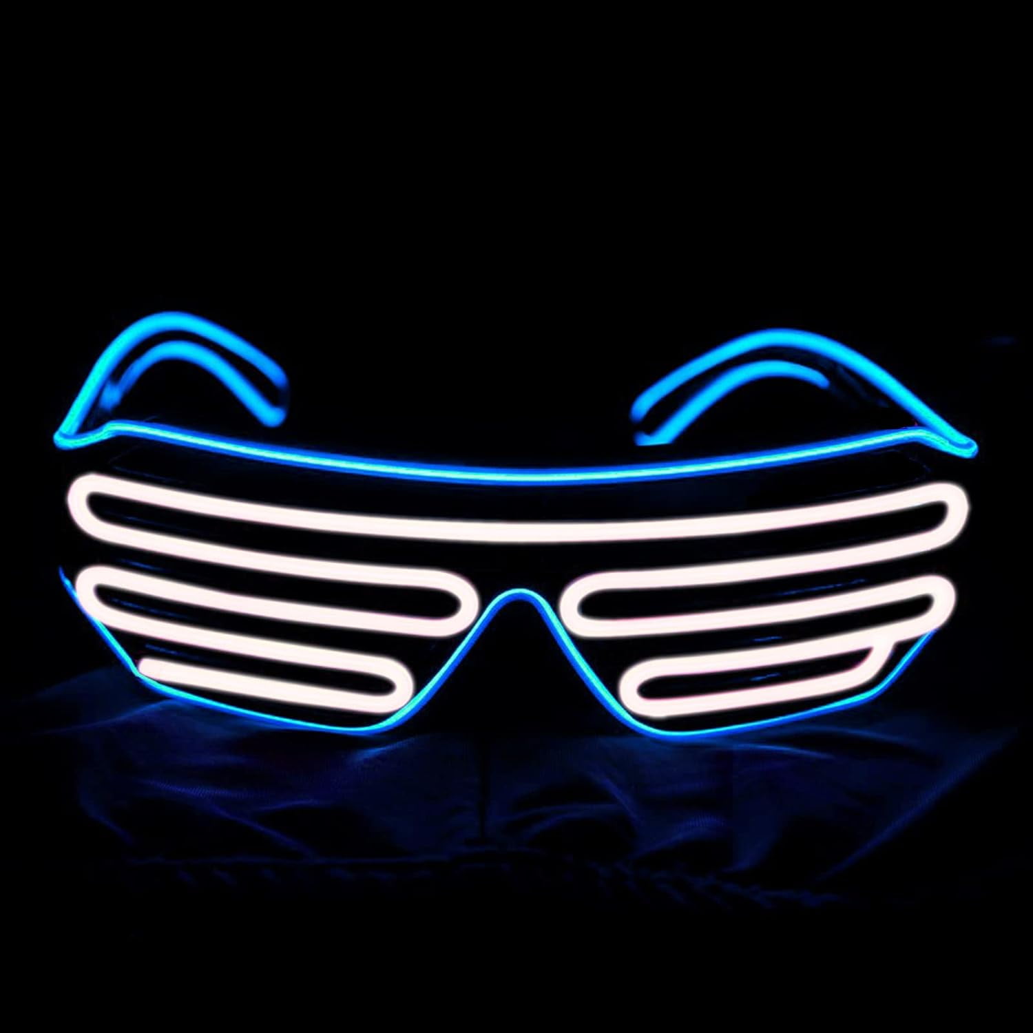 Neon Rave Glasses,Neon Glasses Neon Rave Glasses Light Up Flashing LED ...