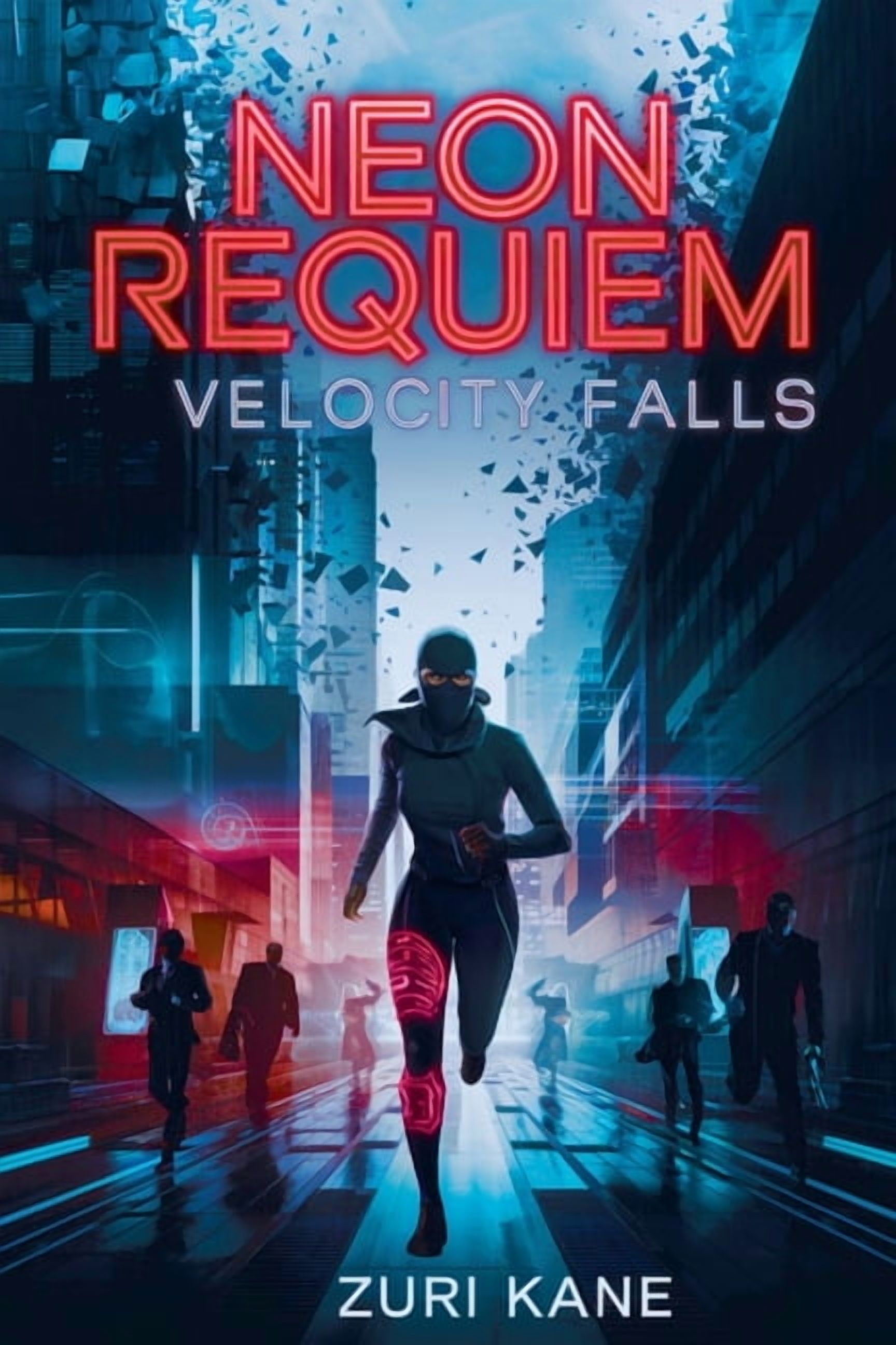 Neon Requiem-Velocity Falls: A Corporate Dystopia Techno-Thriller ...