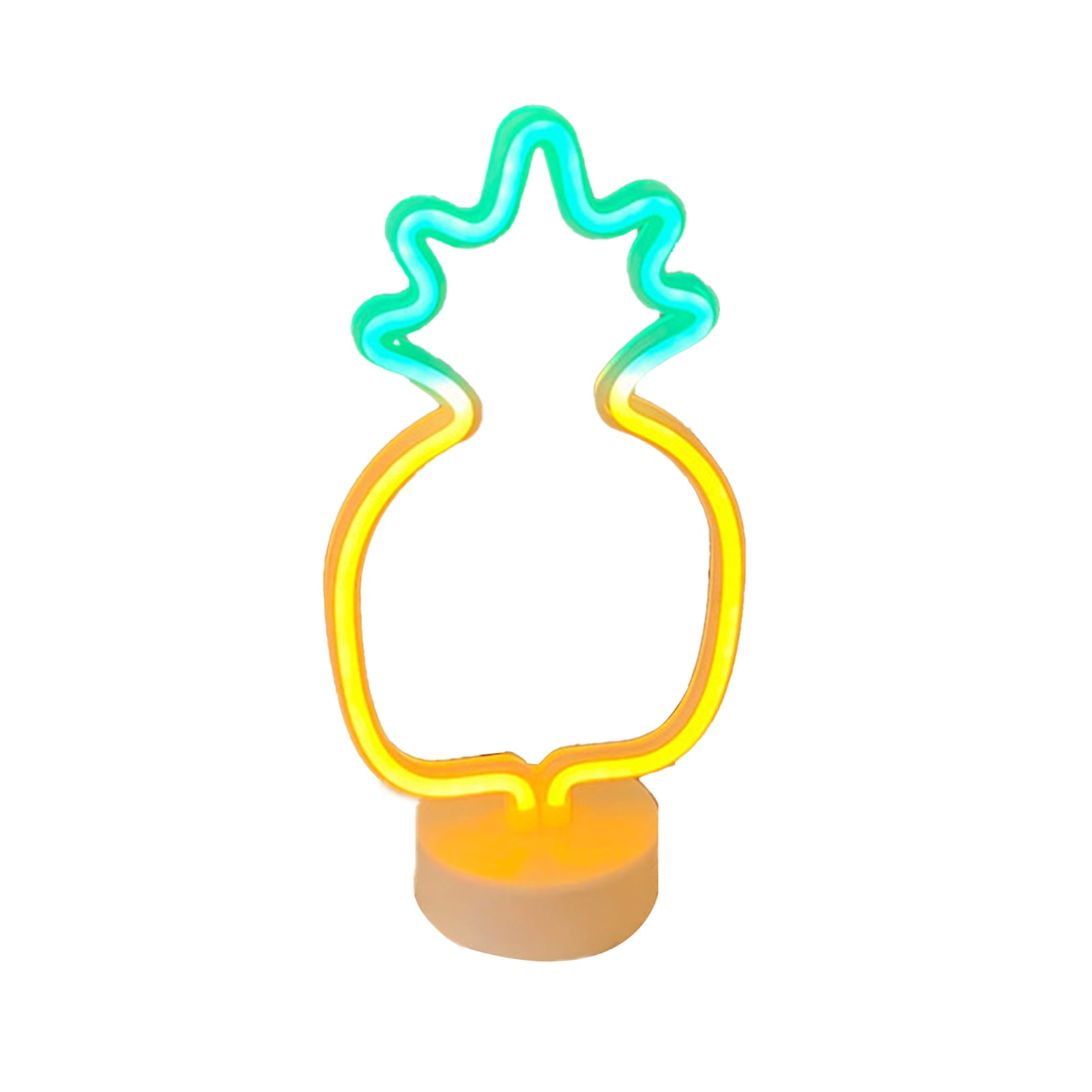 Neon Signs, Coconut Palm Tree LED Neon Light Sign with Holder Base ...