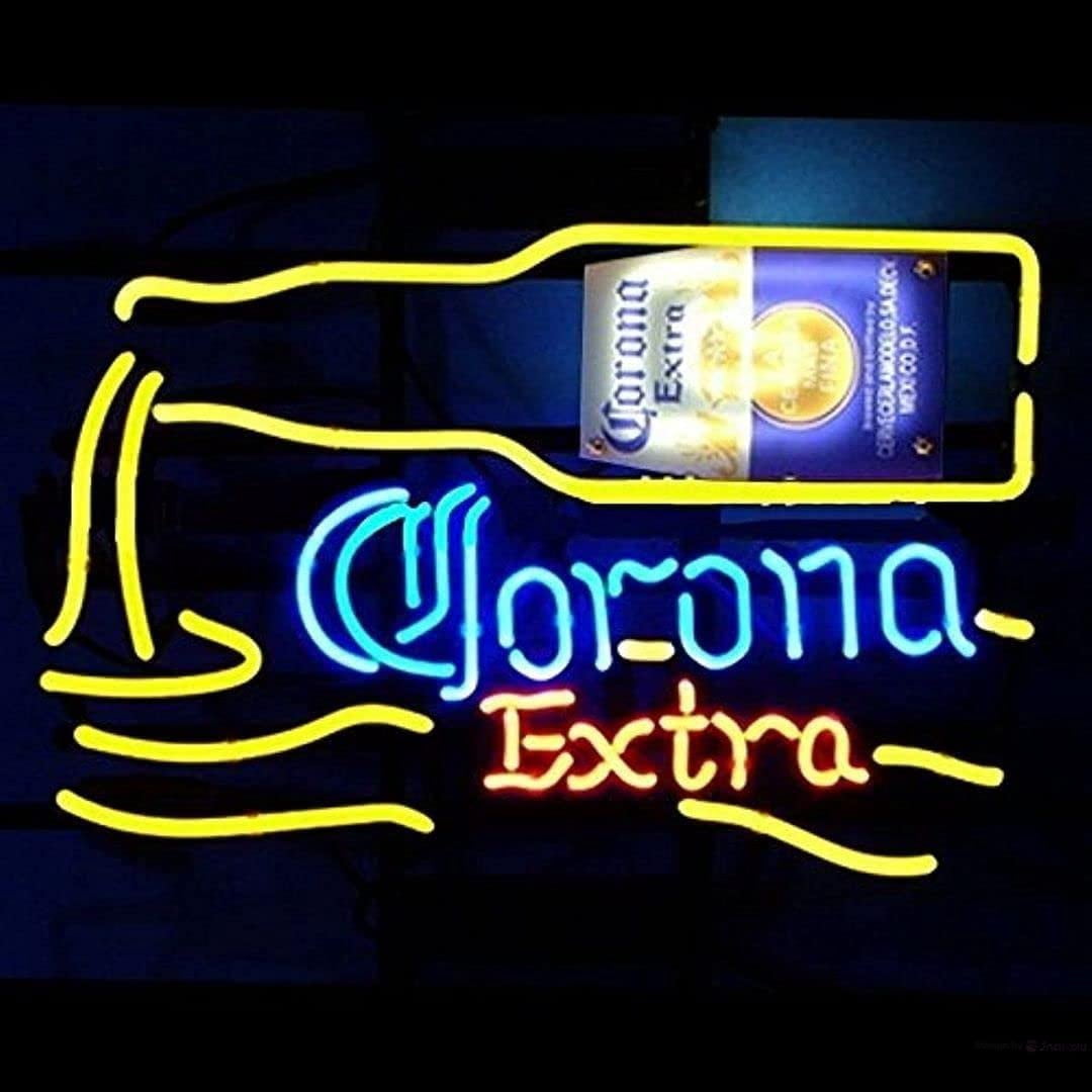 Neon Signs for Wall Decor 15x17inch C Orona E Xtra D Umping B Ottle ...