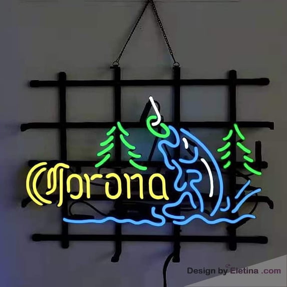 Neon Signs for Wall Decor Corona Extra Beer Light Sign Handmade Real ...