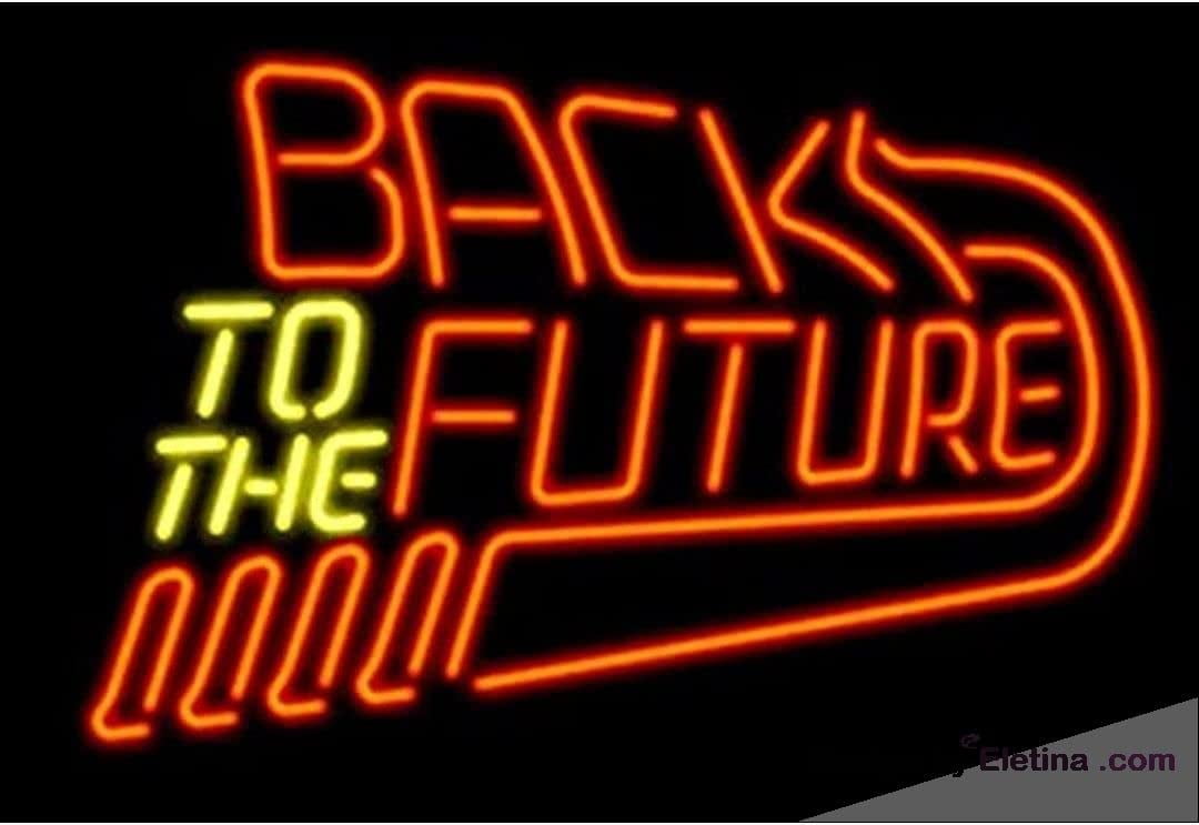 Neon Signs for Wall Decor 16x20inch Back To The Future Sign ...