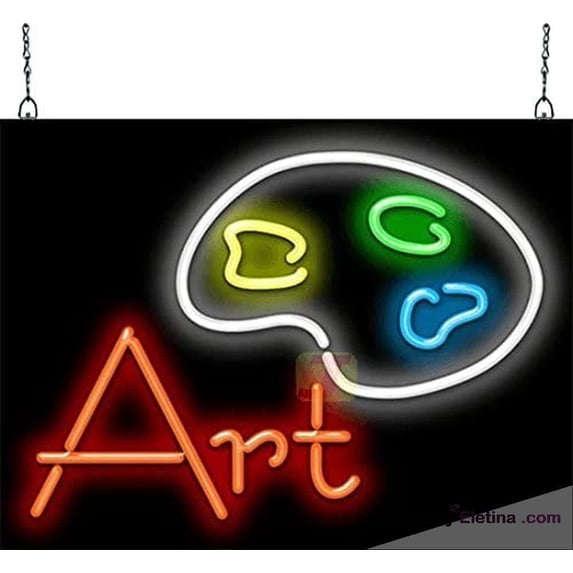 Neon Signs for Wall Decor Art Sign Neon Led Tubing 15x17inch - Walmart.com