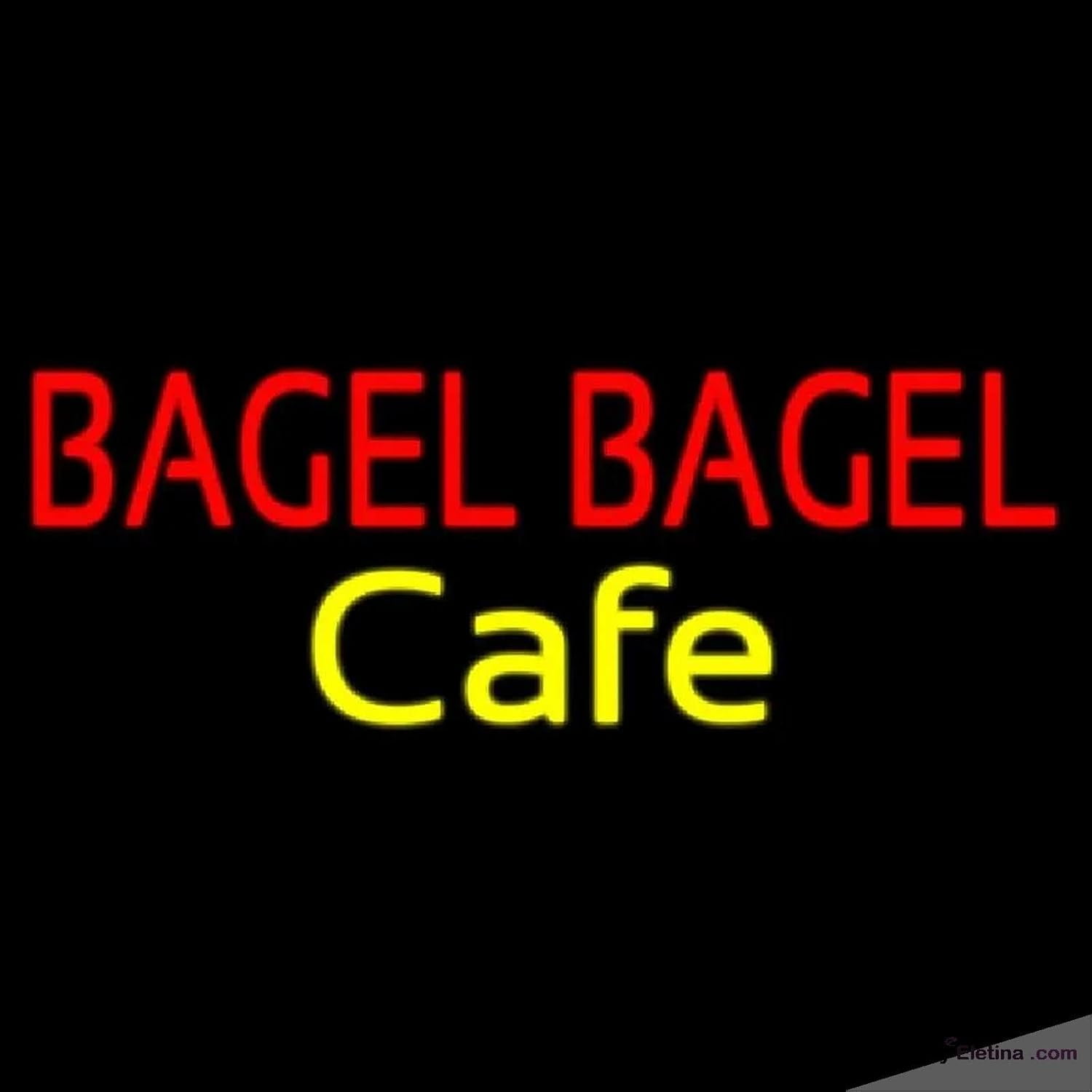 Neon Signs for Wall Decor Bagel Bagel Cafe Handmade Art Sign Neon Led ...