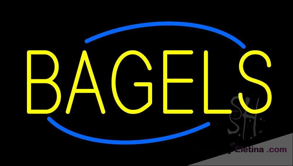 Neon Signs for Wall Decor Bagels Sign Neon Led Tubing16x20inch ...