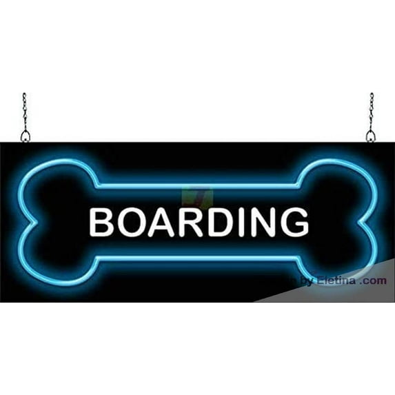 Neon Signs for Wall Decor Boarding Sign Neon Led Tubing16x20inch ...
