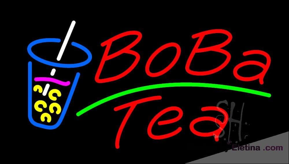 Neon Signs for Wall Decor Boba Tea Sign Neon Led Tubing16x20inch ...