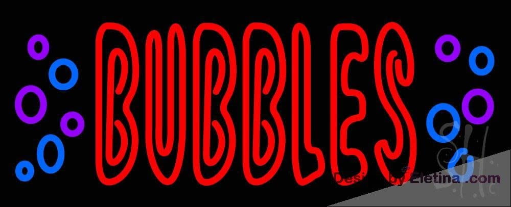 Neon Signs for Wall Decor Bubbles Sign Neon Led Tubing16x20inch ...