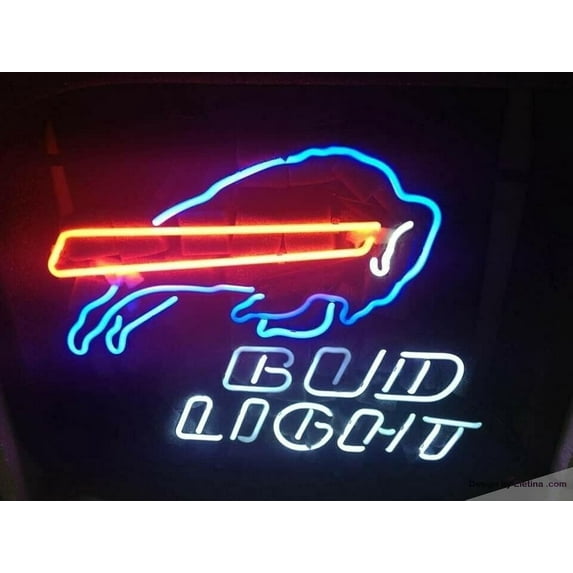 Neon Signs for Wall Decor Buds Light Bill Sign Light Man Cave Bar Pub ...