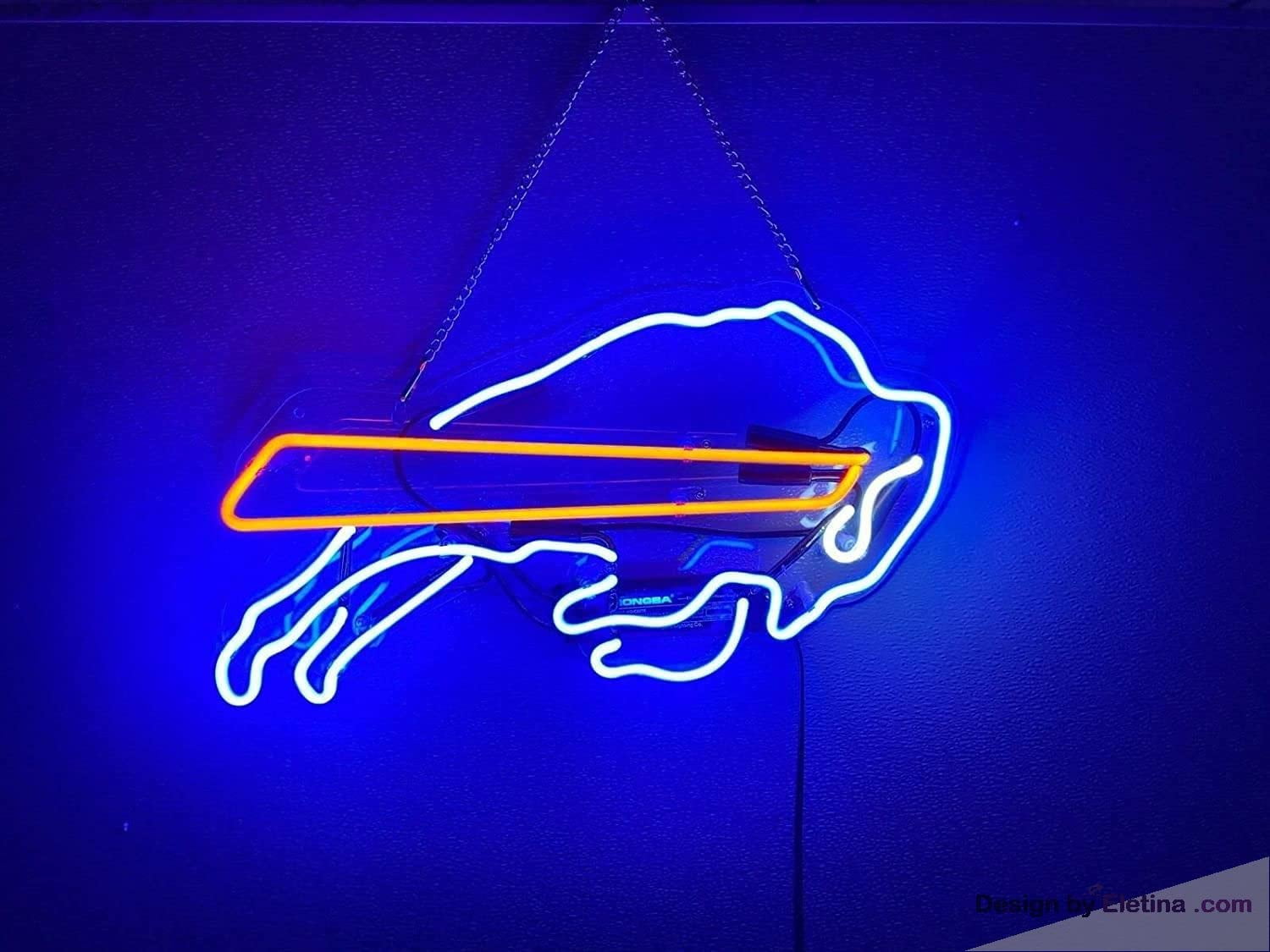 Neon Signs for Wall Decor Buffalo Sign Acrylic Beer Pub Bar Handmade ...