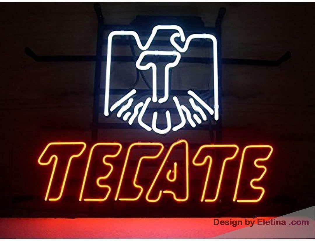 Neon Signs for Wall Decor C Erveza T Ecate Custom Handmade Led Tube ...