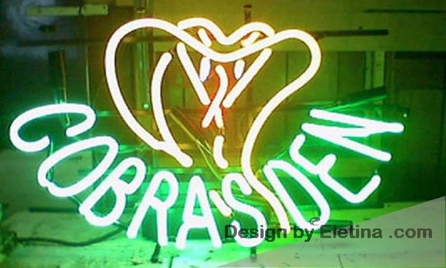 Neon Signs for Wall Decor Cobra Siden Logo Sign Neon Led ...