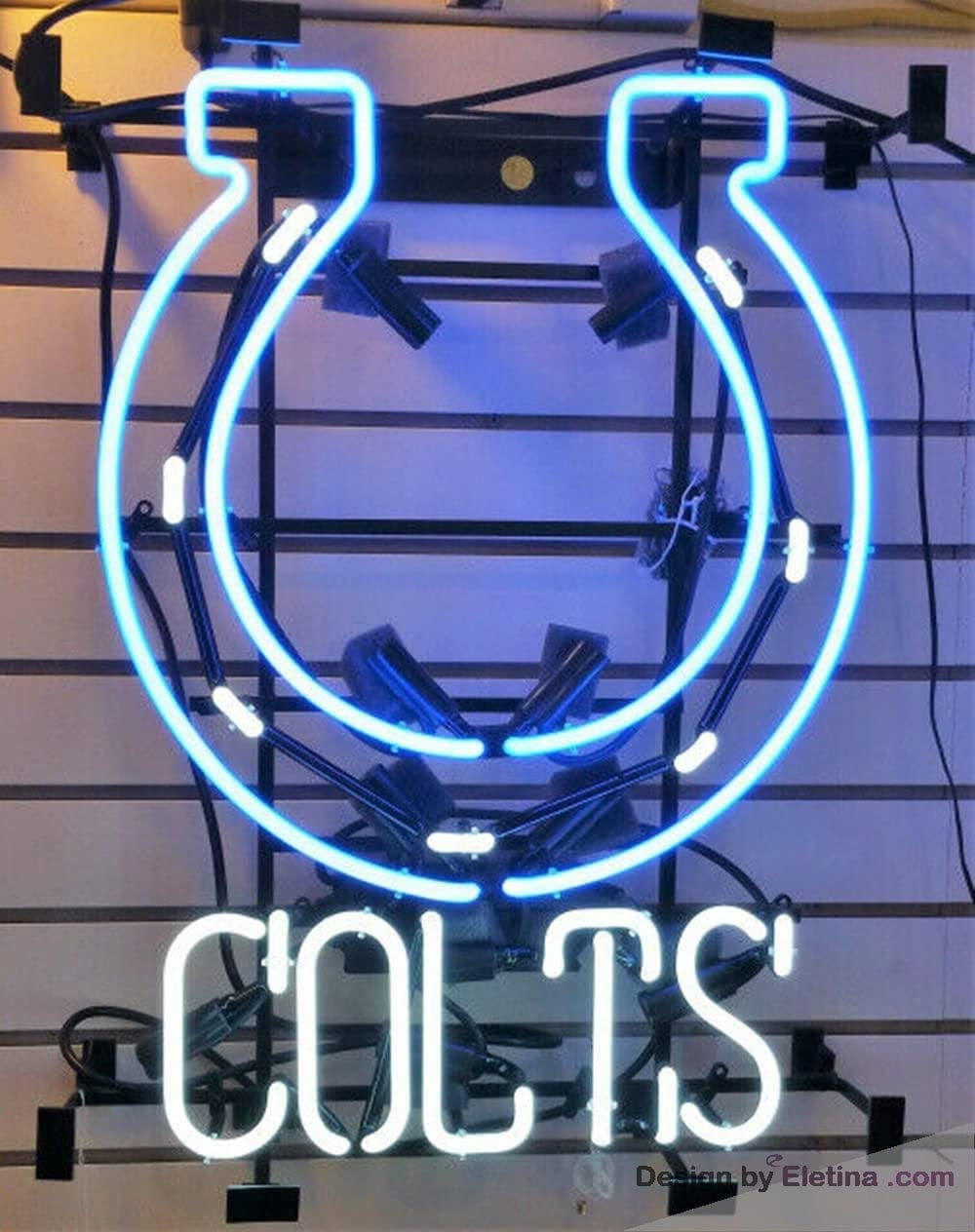 Neon Signs for Wall Decor Colt Sign Light Man Cave Bar Pub Beer Lamp ...